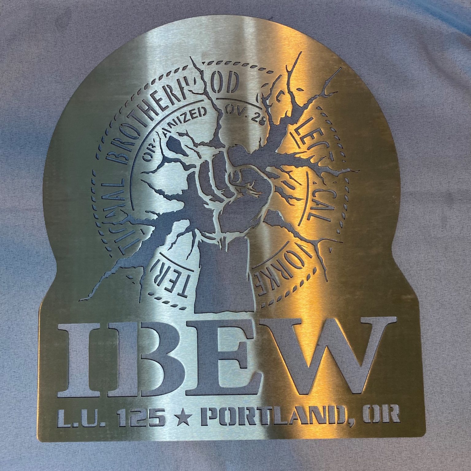 IBEW Metal Art – IBEW 125 Store