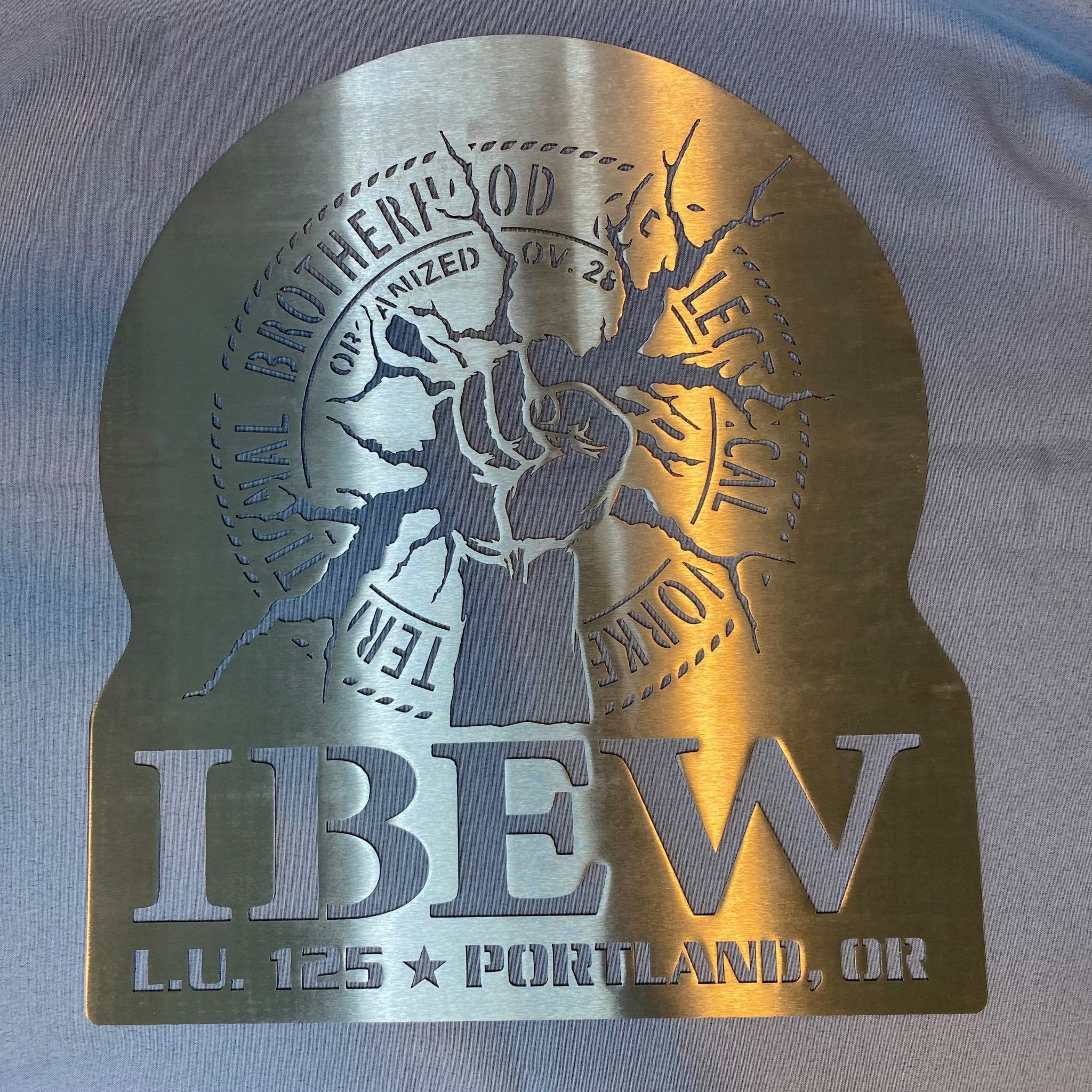 IBEW Metal Art – IBEW 125 Store