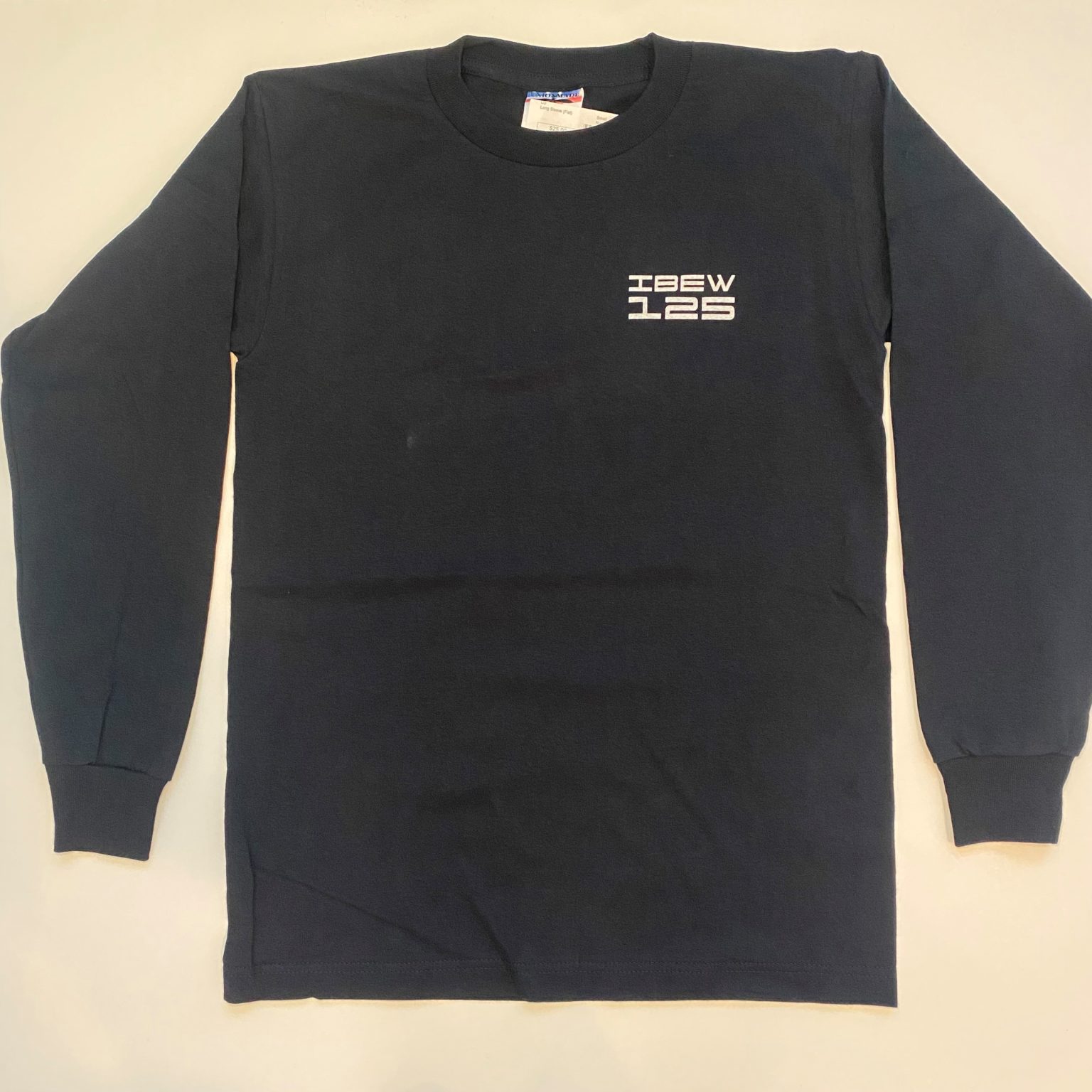 Long Sleeve (Fist) – Navy – IBEW 125 Store